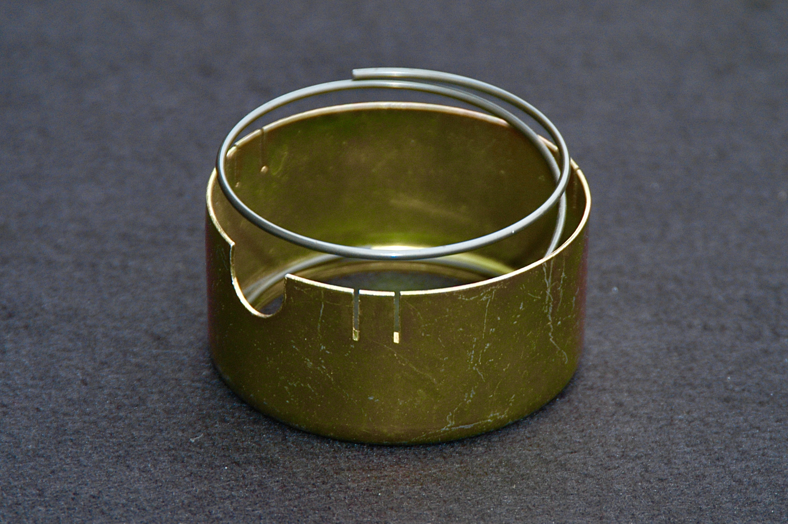 Extension oil sucker with spring for Abarth 4 liters light alloy sump.