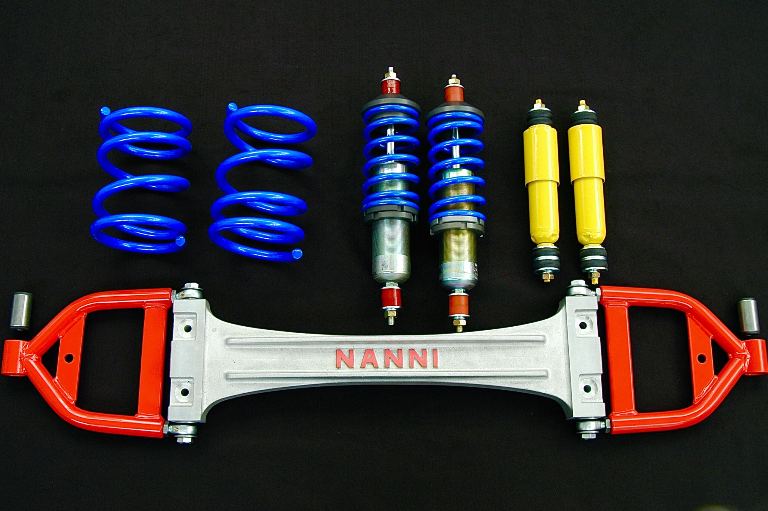 Suspension Fiat 500 kit very comfortable for road use. Complete Kit ...
